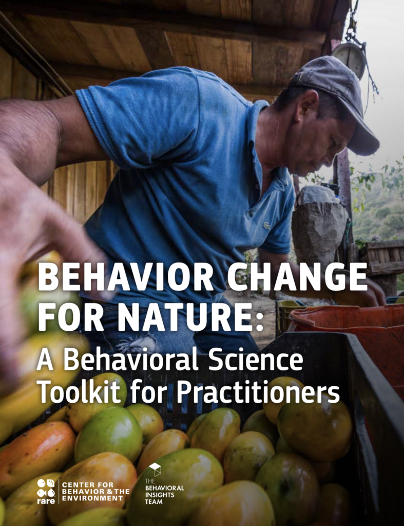Behavior Change for Nature – Rare